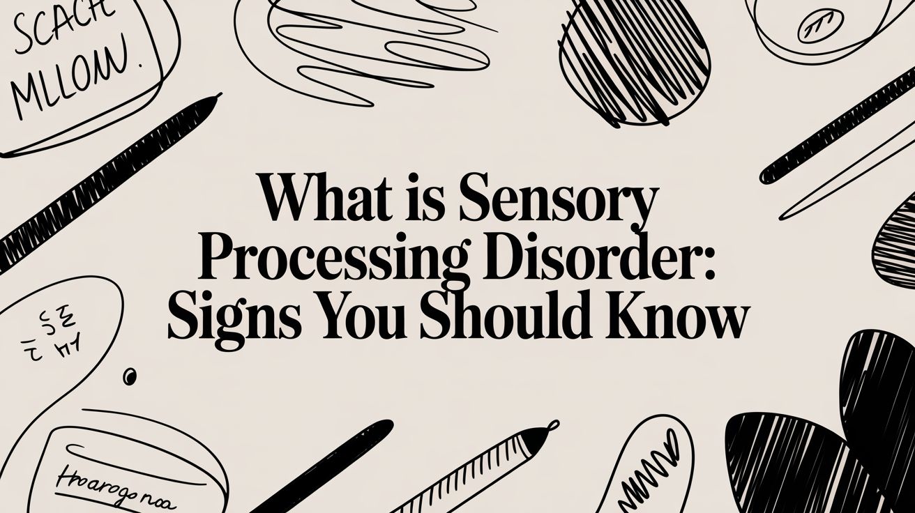 what is sensory processing disorder: signs you should know – The ...